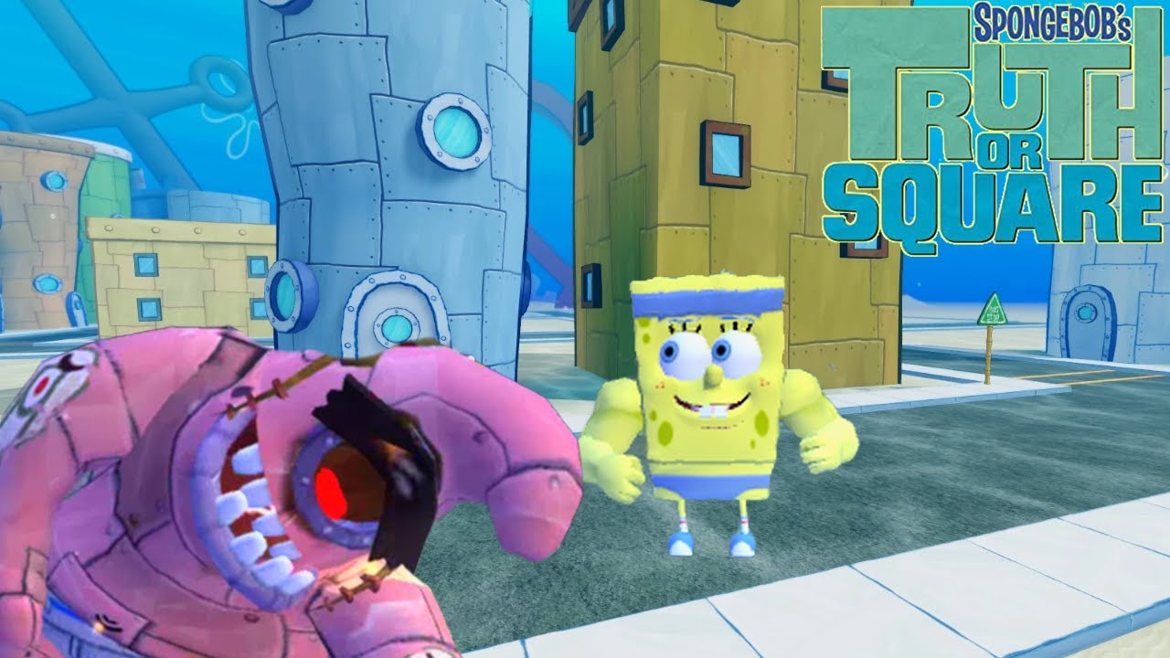 I Defeated Giant Patrick | Truth Or Square - YouTube