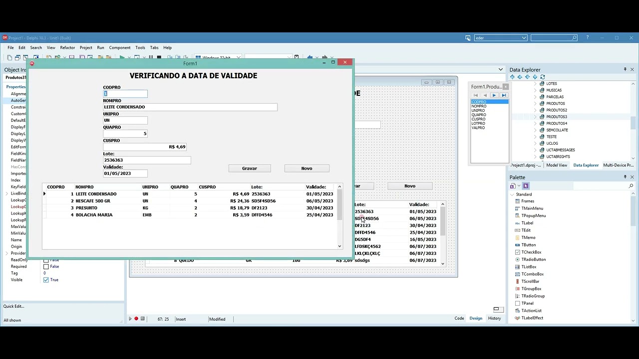VERIFICANDO A DATA DE VALIDADE - DELPHI 10.3 - YouTube