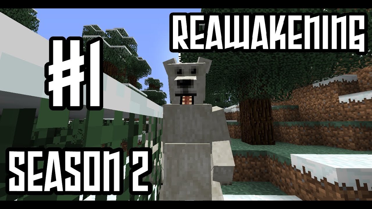 Minecraft The Reawakening Season 2 Part 1-POLAR BEAR ATTACK! - YouTube