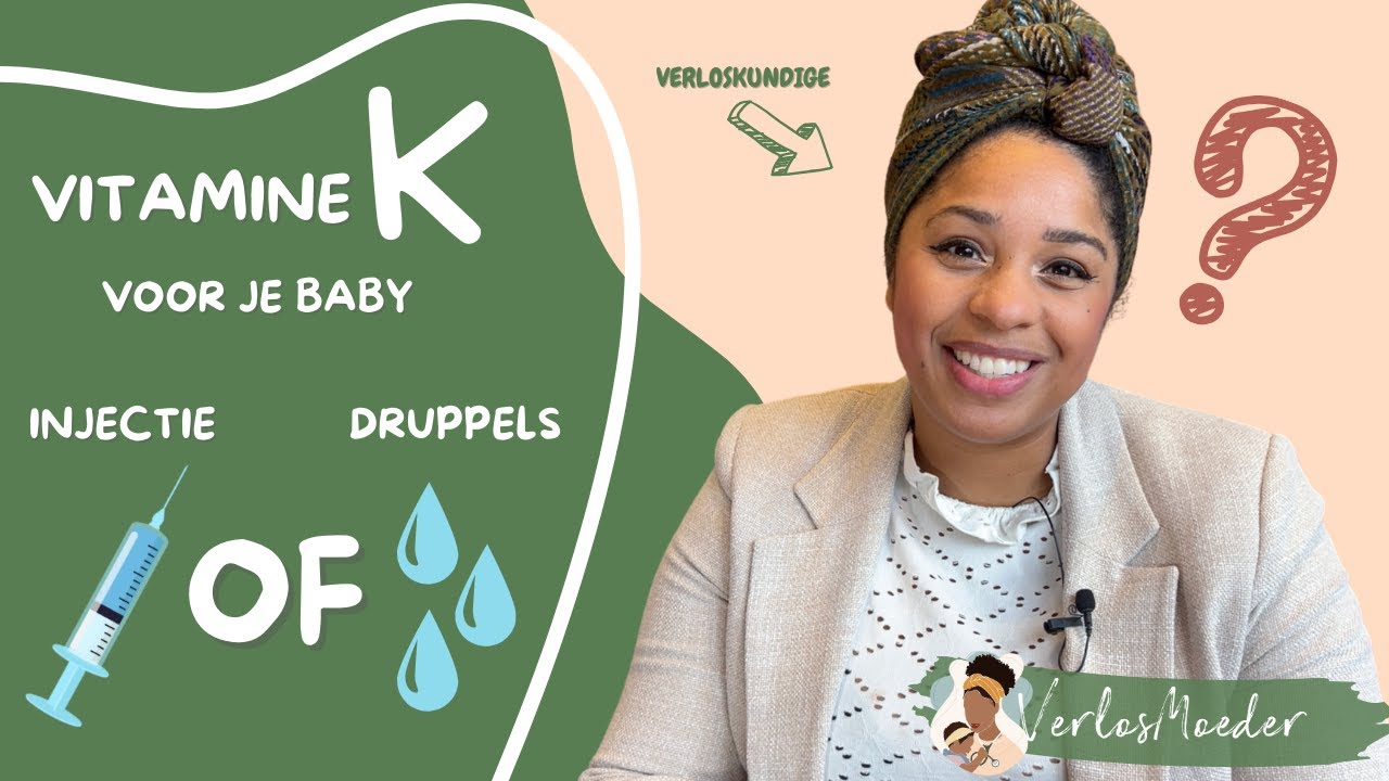 VITAMINE K VOOR JE BABY | Injectie of druppels? | K1 of K2 | Advies van ...
