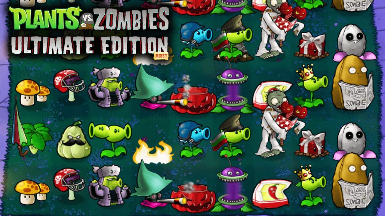 Plants vs Zombies Ultimate Edition (Part 5) | Many New Mini-Games ...