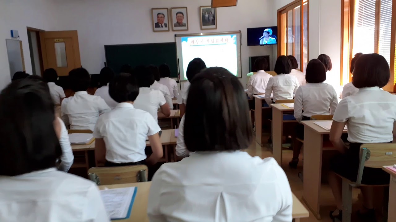 Visit to Pyongyang Kim Won Gyun University - YouTube