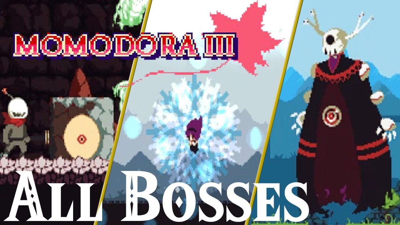 Momodora III // All Bosses - YouTube