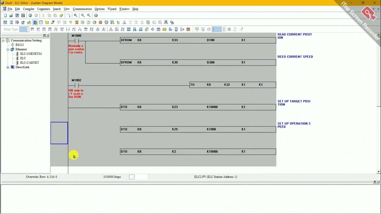 EATON PLC (ELC) [ POSTION CONTROL ] PROGRAMMING - YouTube