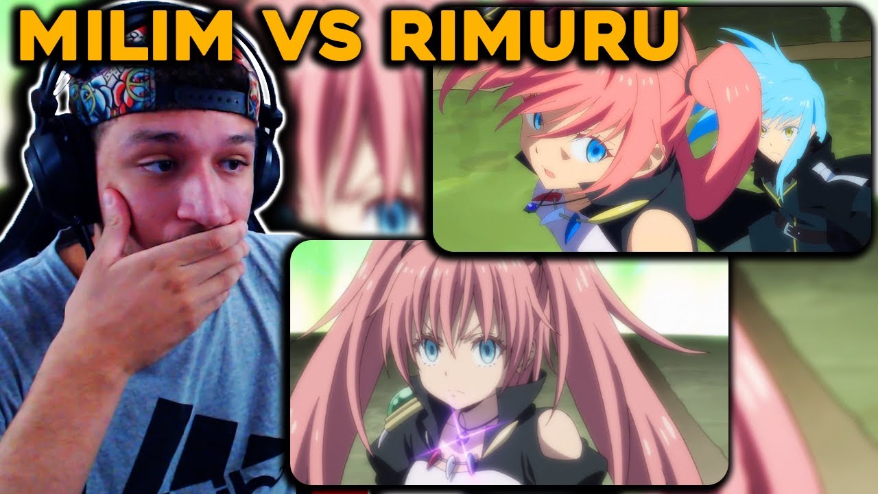 RIMURU VS MILIM?!!! | Tensei Shitara Slime Datta Ken 2x22 REACT - YouTube