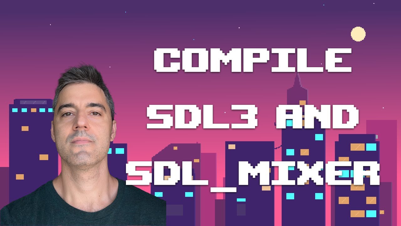 Build SDL_mixer with SDL3 from source - YouTube