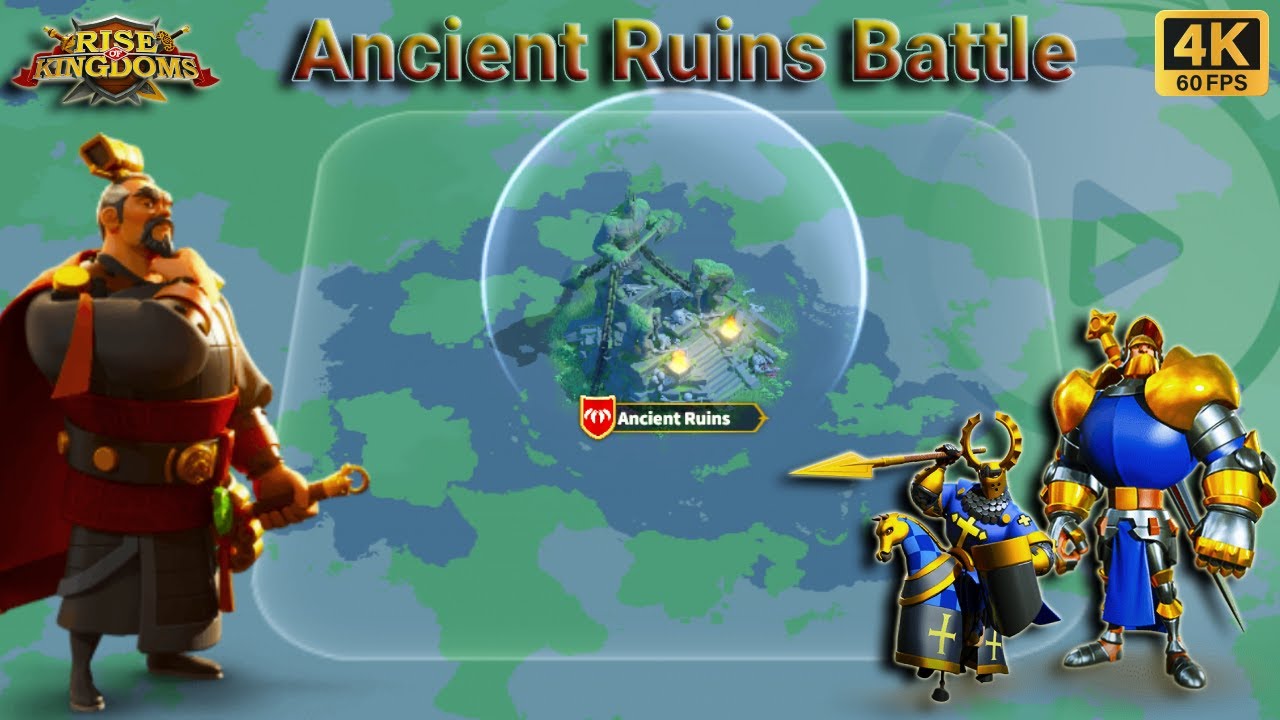 ROK : KVK | #3485 vs #3488 | Ancient Ruins Battle | الأطلال القديمة ...