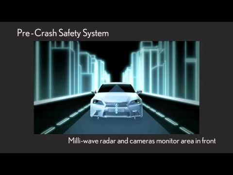 Pre-Crash Safety System - YouTube