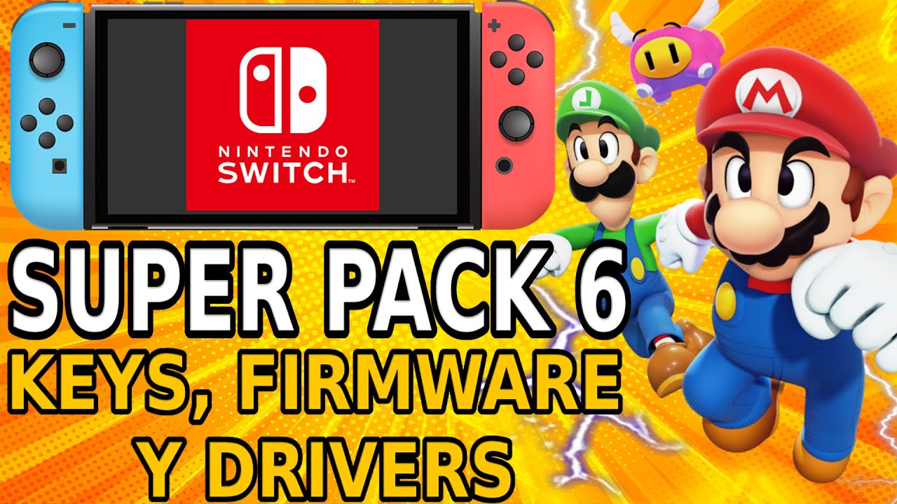 SUPER PACK SWITCH v6: Yuzu/Ryujinx/Citron KEYS y FIRMWARE (Android y PC ...