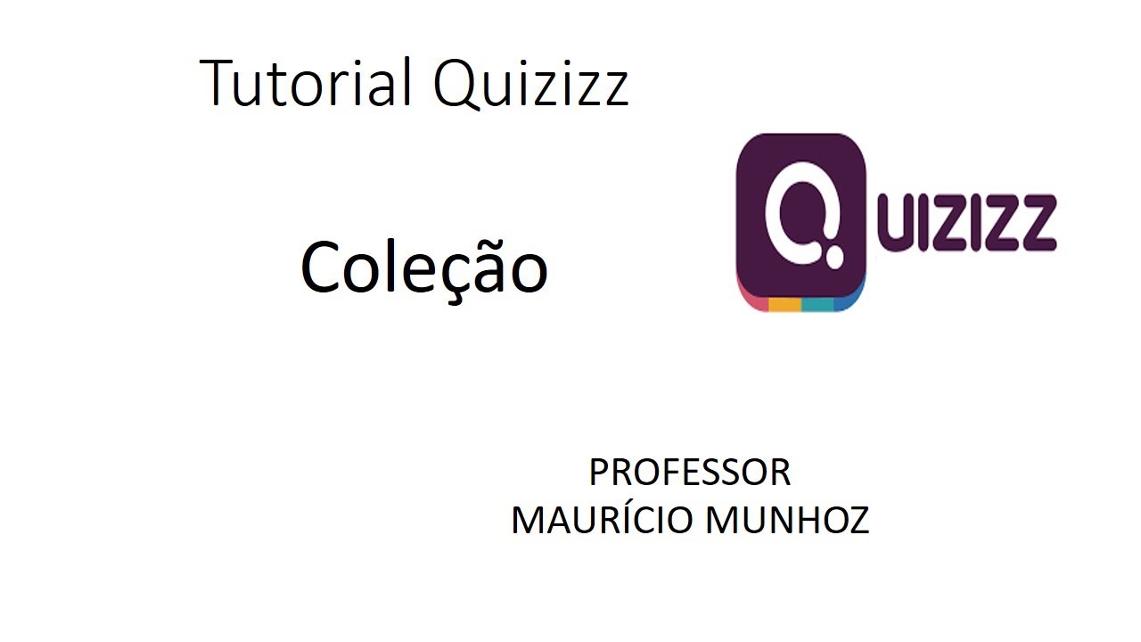 Tutorial Quizizz _ Criando uma coleção. - YouTube