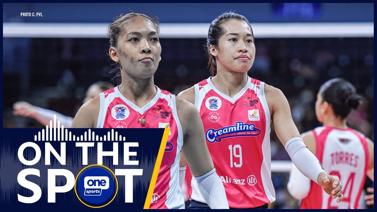 Creamline on punching a Finals ticket after winning against Cignal | # ...