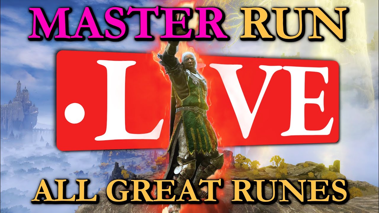 !MasterRun All Great Runes Routing || RL1, +0, NG+7 No Hit Run !newvid ...