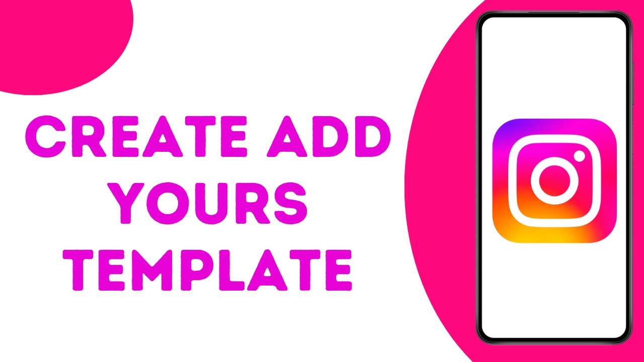 How To Make Add Yours Template On Instagram Story ? - YouTube