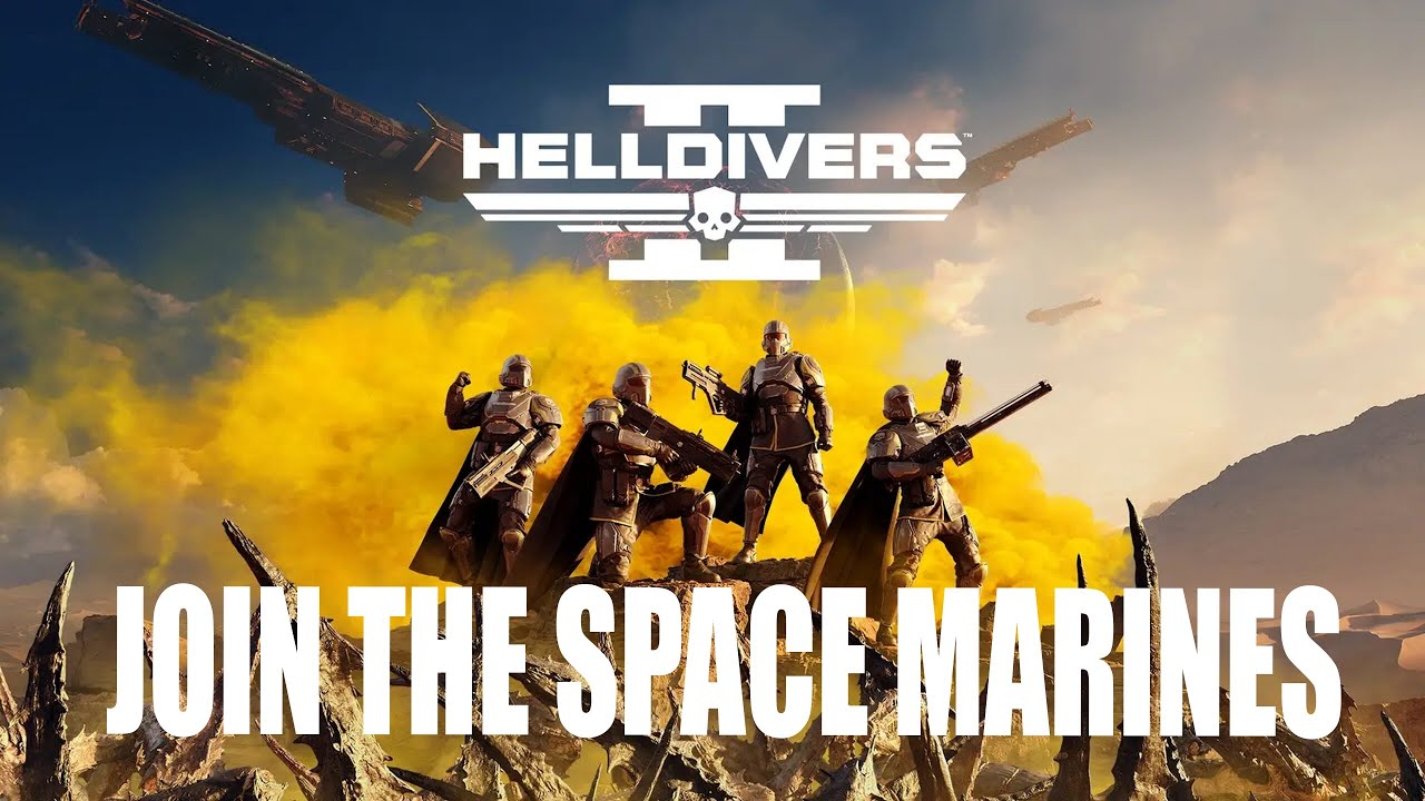 We joined the space marines!| Hell Divers 2 - YouTube