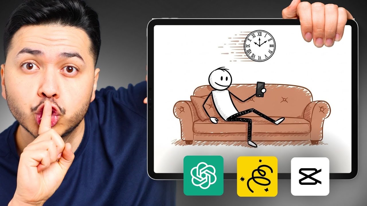 3 AI Tools To Create VIRAL Stick Figure Animation (Takes 1 Hour A Day ...
