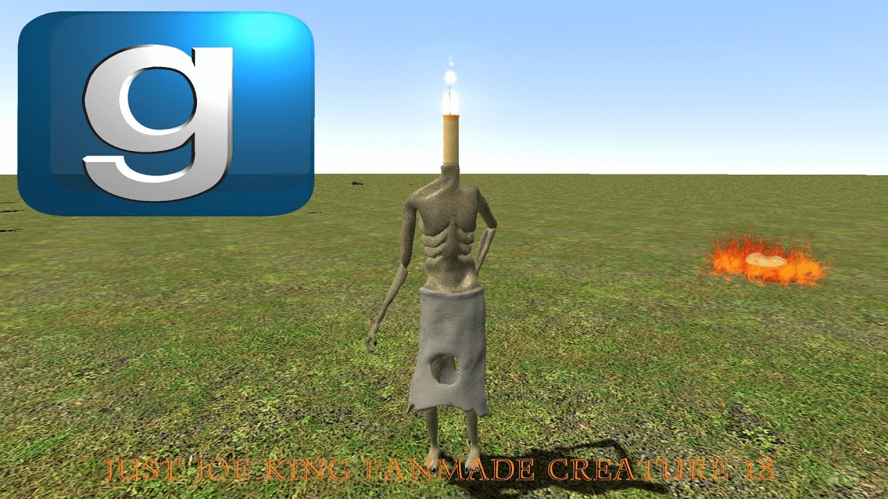 **NEW** GMod Trevor Henderson JustJoeKing FanMade Creature: Candlehead ...
