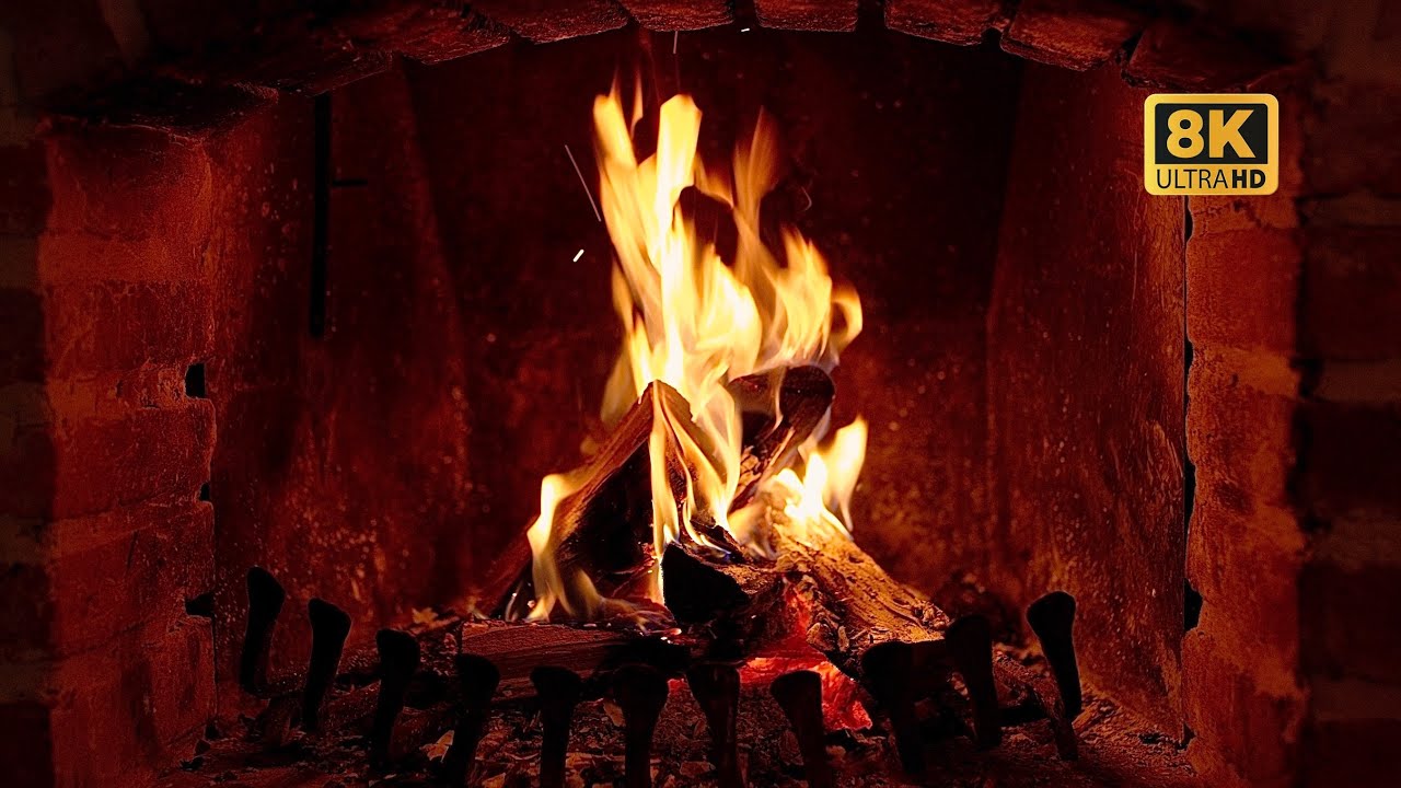 Fireplace 1 Hour Full HD 8K - YouTube