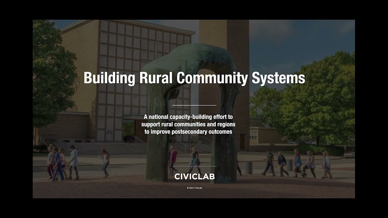 Building Rural Community Systems - Informational Webinar - YouTube