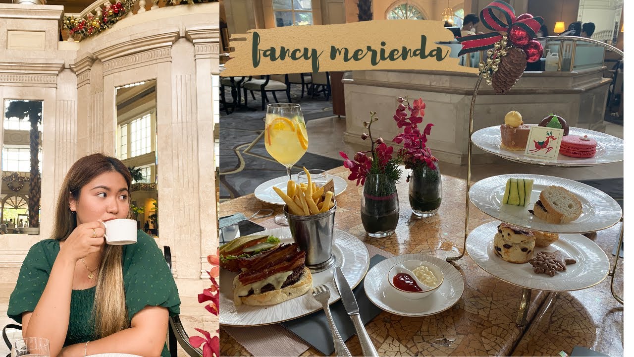 Festive Afternoon Tea at the Manila Peninsula - YouTube