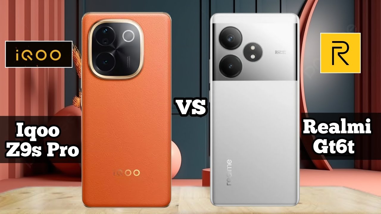 Iqoo Z9s Pro Vs Realmi Gt 6t Comparison - YouTube