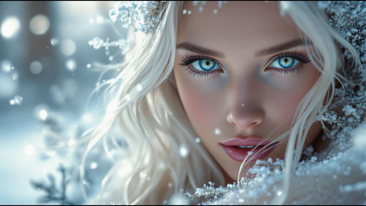 Ethereal Beauty | Mesmerizing Female Faces with Soothing Music ...