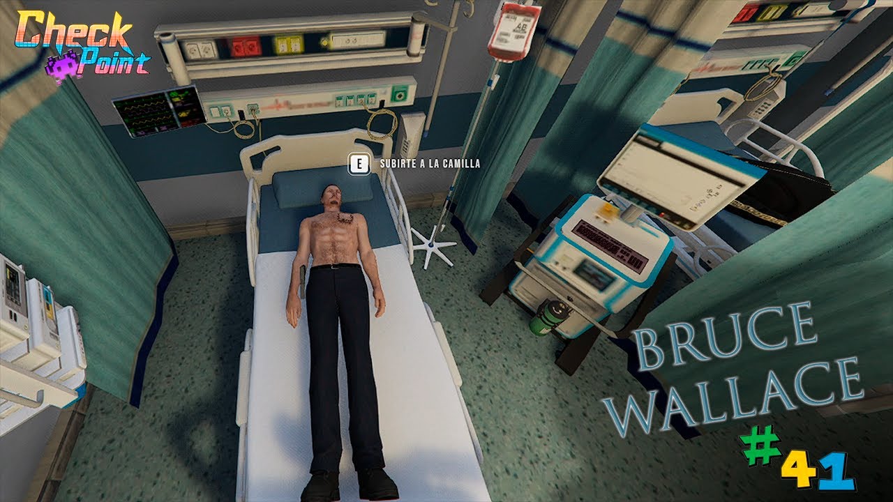 BAJA MÉDICA... || Bruce Wallace #41 en CheckPoint RP👾 - YouTube