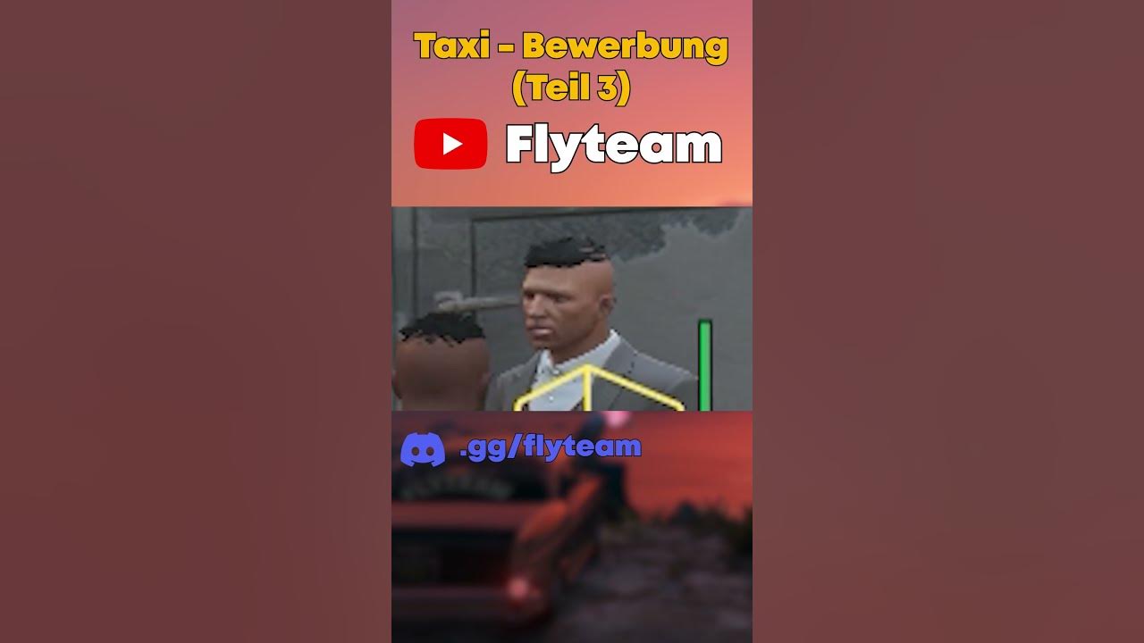 Taxi - Bewerbung (Teil 3) 😂🤡 #flyteam #shorts - YouTube