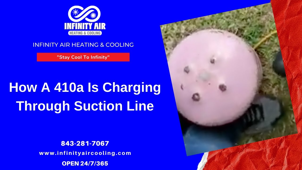 Charging Refrigerant 410A through The Suction Line On A Heat Pump ...