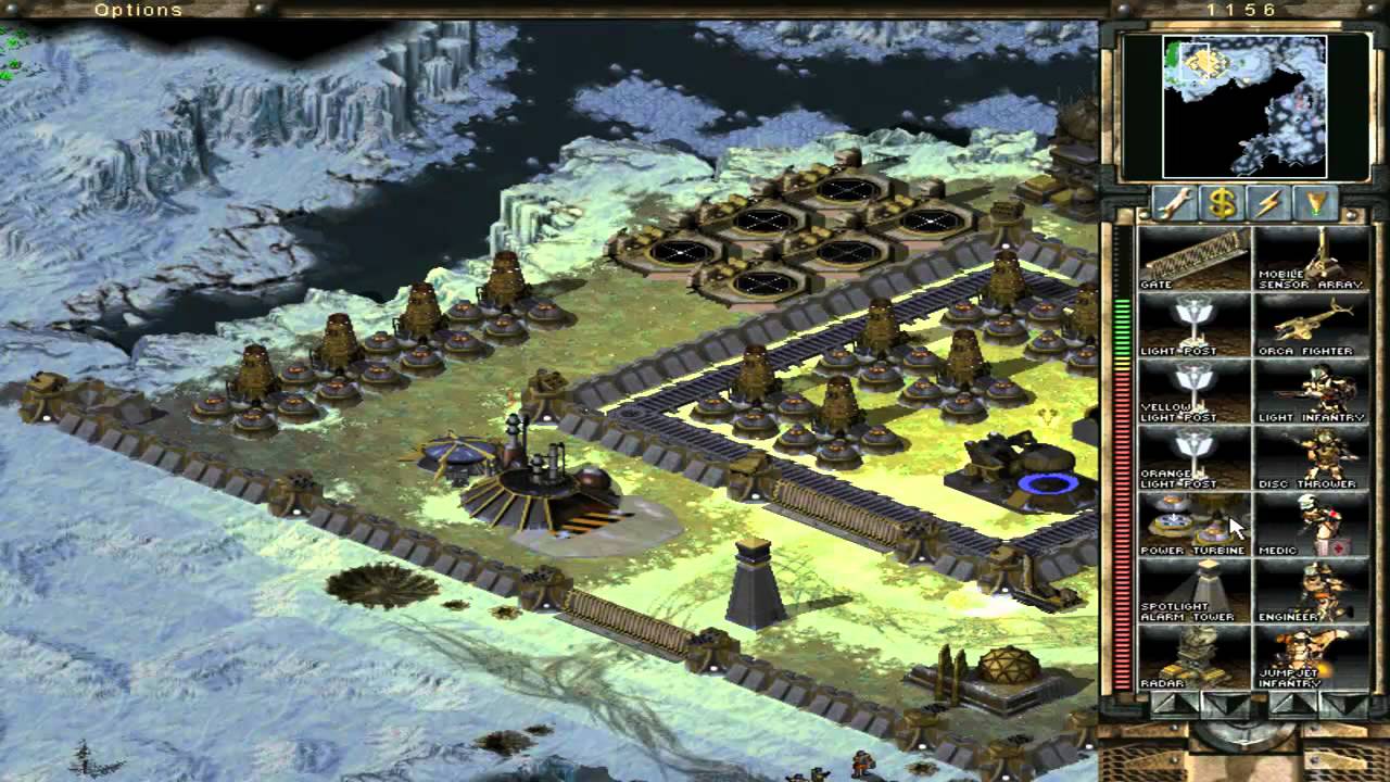 Let's Play C&C Tiberian Sun Part 10 - Capture Hammerfest Base - YouTube