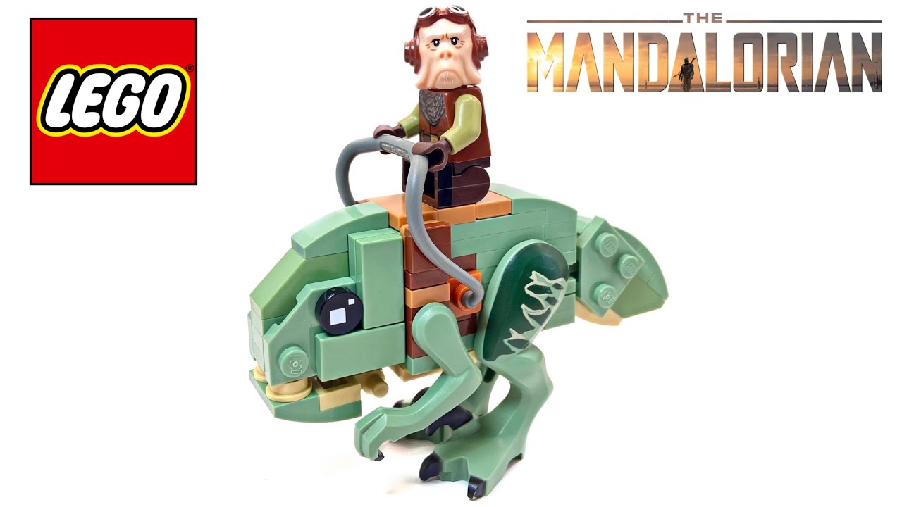 LEGO Star Wars The Mandalorian How To Build a Blurrg - YouTube