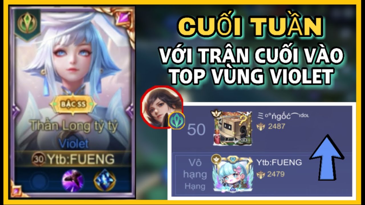 FUENG - Cuối Tuần Lụm Nhẹ Cái Top Vùng Violet Với Cục Xanh Ngầu Bá Cháy ...