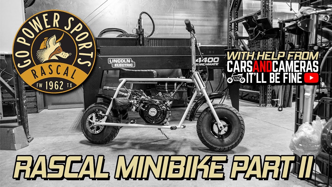 Rascal Minibike Build | Part 2 - YouTube