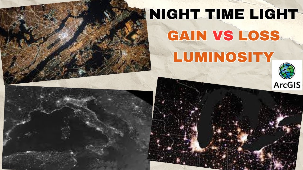 Night Time Light Gain VS Loss Luminoisity - YouTube