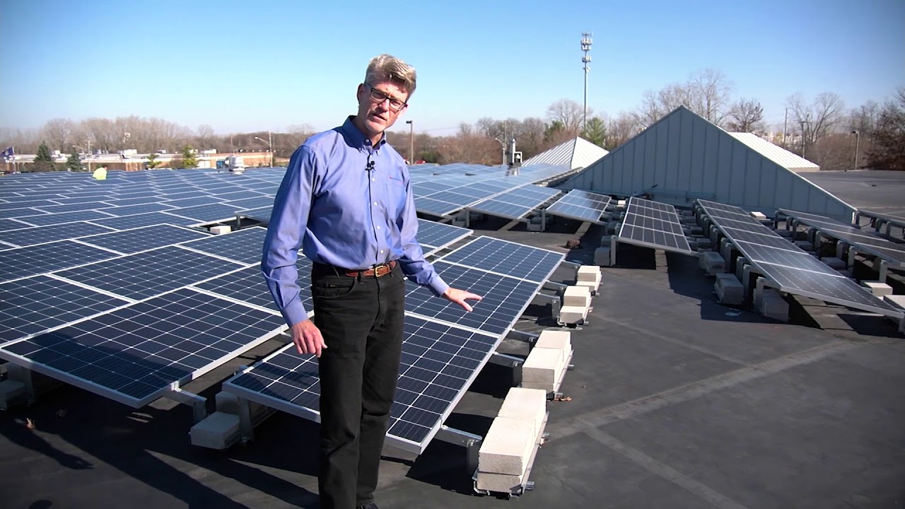 Saline District Library - Solar Panel Installation - YouTube