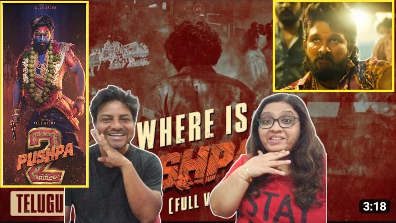 Where is Pushpa? | Pushpa 2 - The Rule | Telugu | Allu Arjun, Rashmika ...