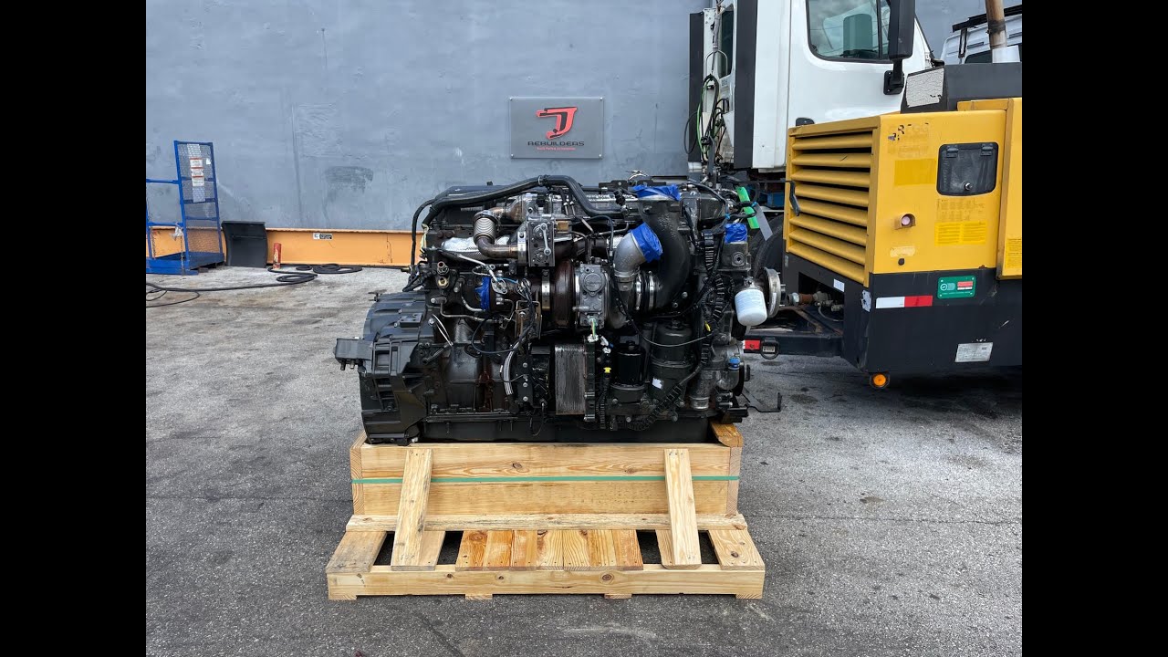 2013 Paccar MX13 Diesel Engine Test Run for sale @JJRebuilders EPA 13 ...