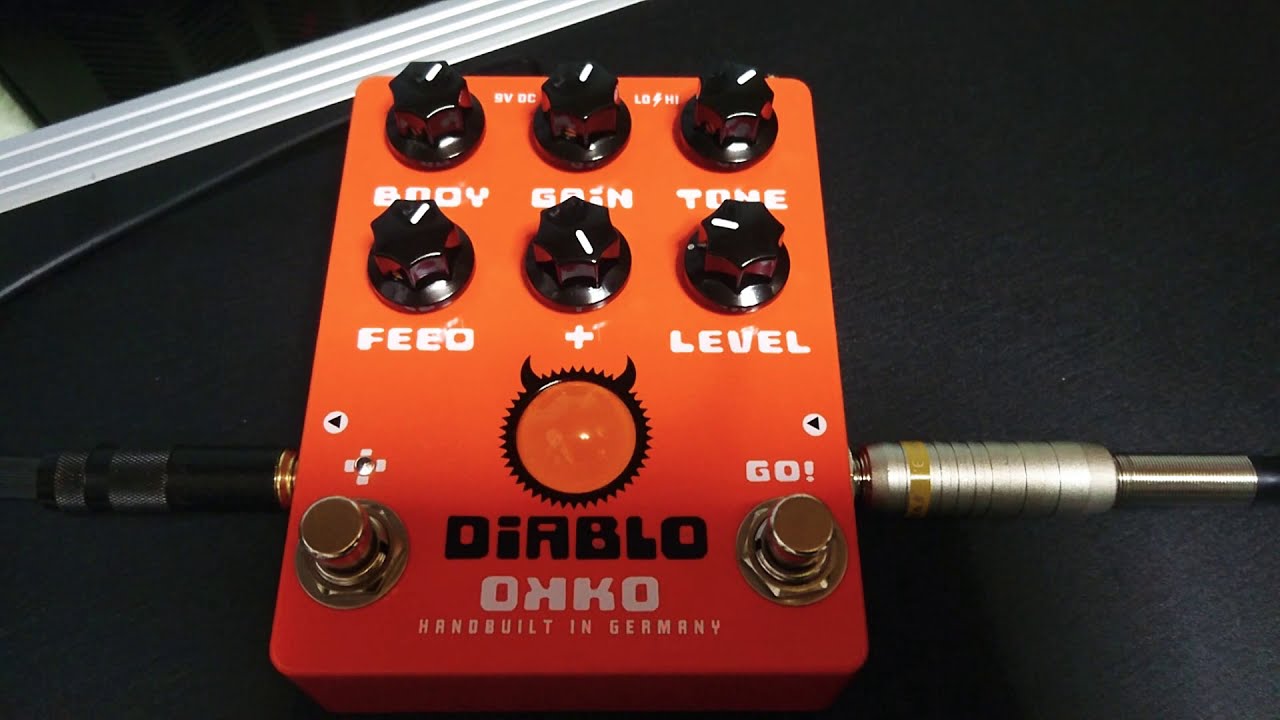 OKKO DiABLO+試奏動画 - YouTube