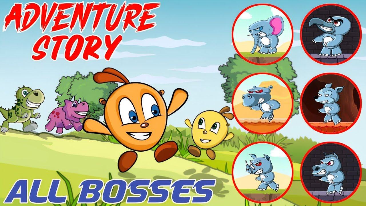 ADVENTURE STORY ALL BOSSES - YouTube