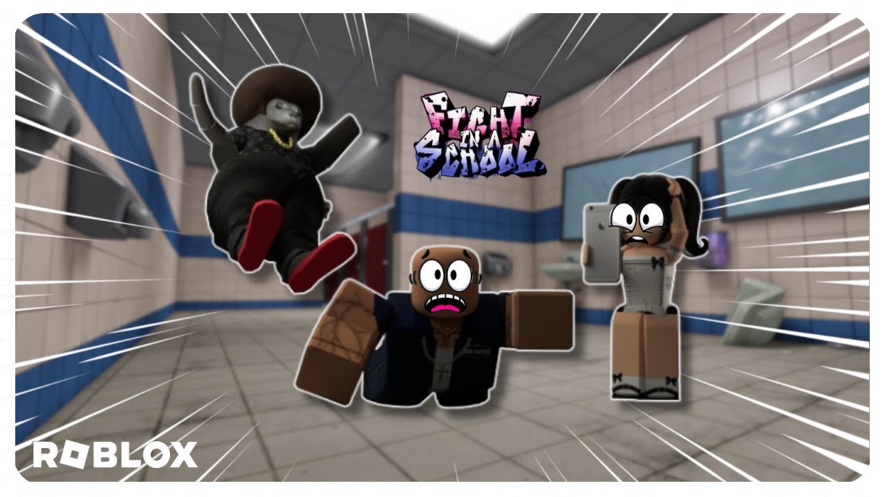 ROBLOX - Fighting In A School (Comp) - YouTube