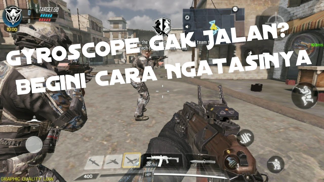Gyroscope COD Mobile Gak Aktif? Begini SOLUSI Nya - YouTube