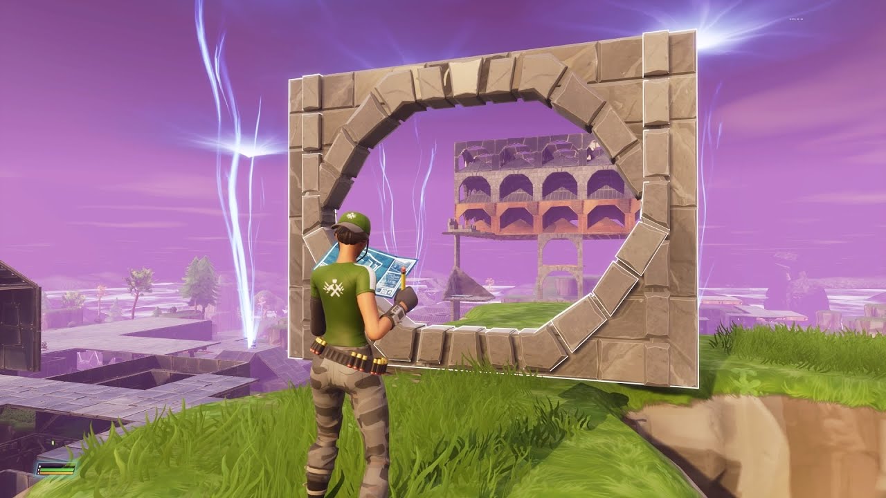 HOW To Build DOUBLE WALLS in Fortnite Save The World *Easy* ! - YouTube
