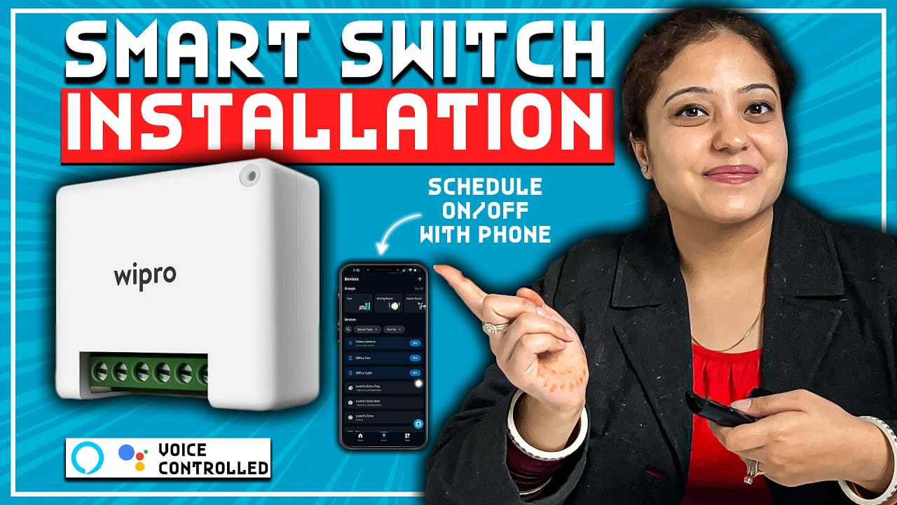How to convert old Switches into Smart | Wipro Smart Switch Module 2 node |Home Automation Made ...