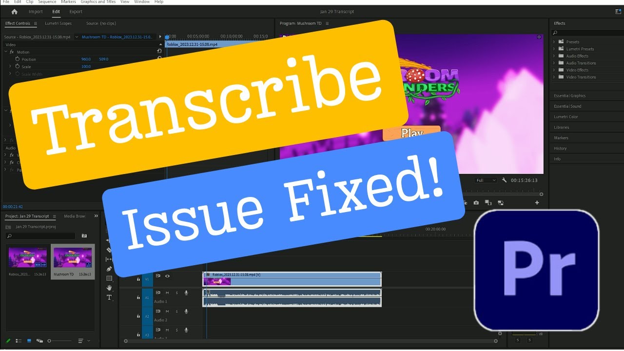 Adobe Premiere Pro Transcribe Issue Fixed YouTube adobe-premiere-pro-transcribe-issue-fixed-youtube