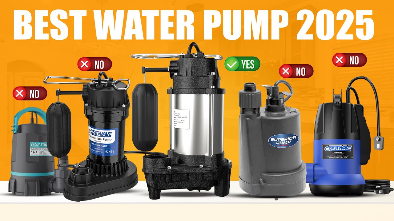 "Top 5 Best Submersible Water Pumps (2025) – Powerful, Automatic ...