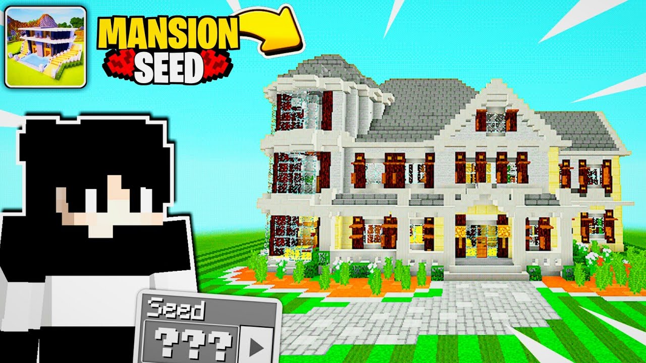 Best MANSION SEED In Craft World | Craft World Mansion Download | - YouTube