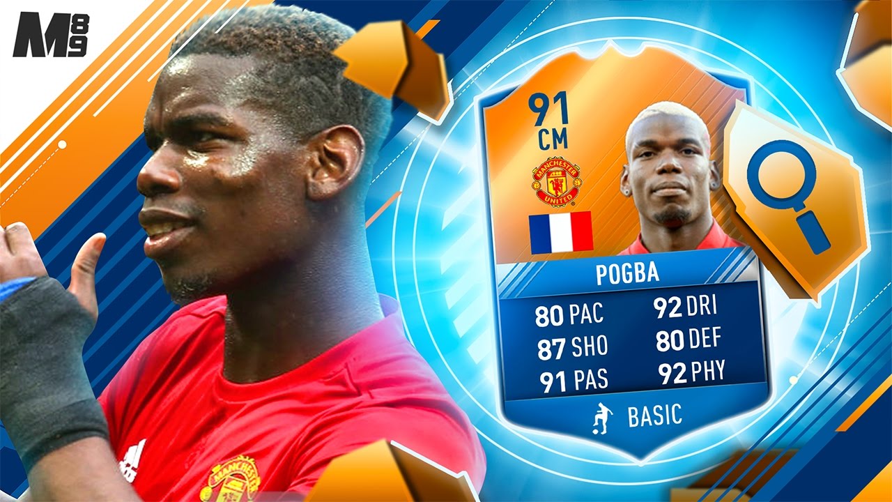 FIFA 17 MOTM POGBA REVIEW | 91 POGBA | FIFA 17 ULTIMATE TEAM PLAYER ...