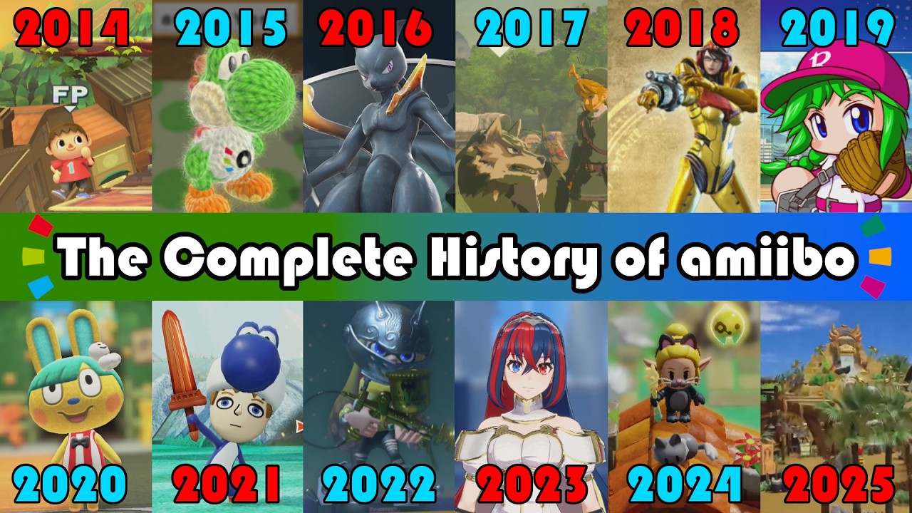 The Complete History of amiibo | Every amiibo and amiibo Game Released ...