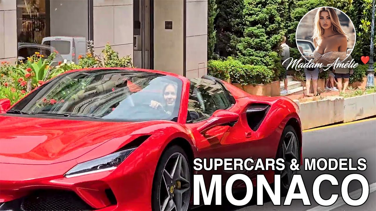 MONACO: Supercars & Beautiful Models Vol. 19 [Carspotting in Monaco ...
