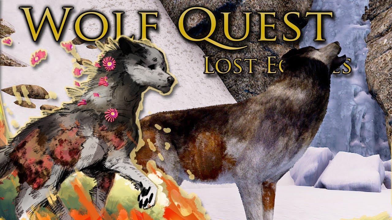 Icy Whispers of a FROZEN Wolf Sanctuary...!! 🐺🦊 Wolf Quest: LOST ECHOES ...