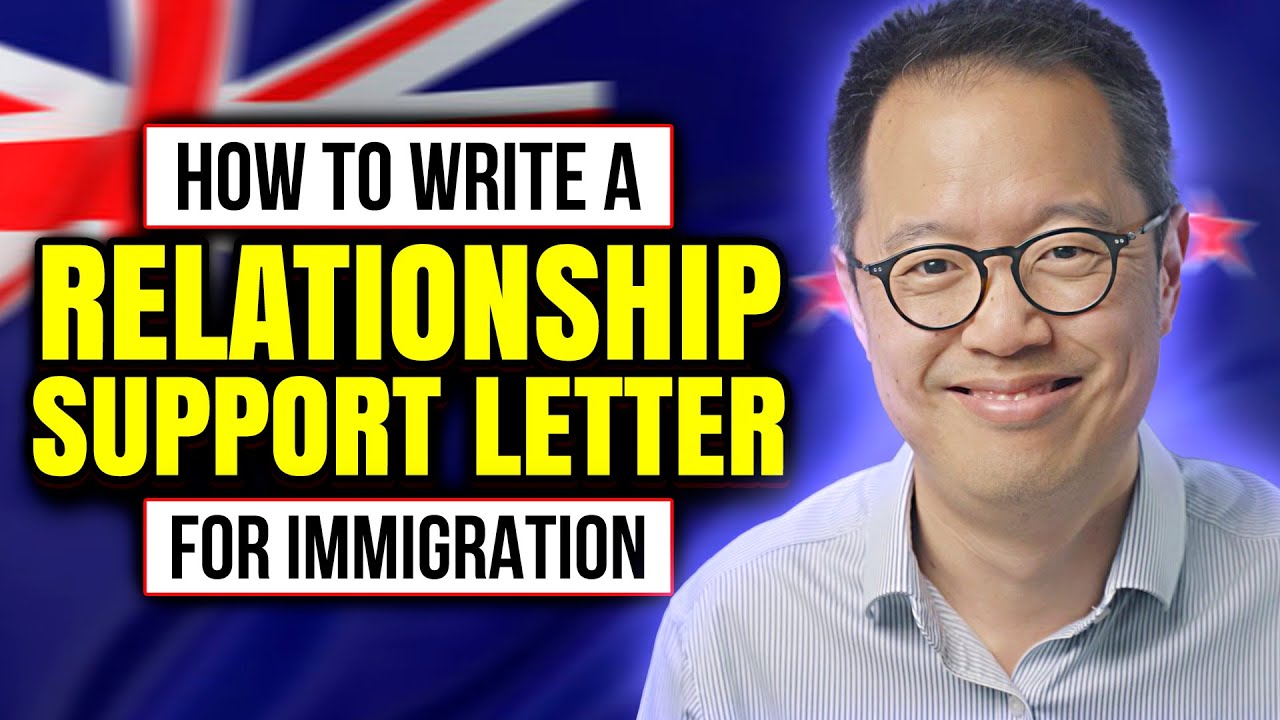 How to Write Relationship Support Letter for Visa Application ...